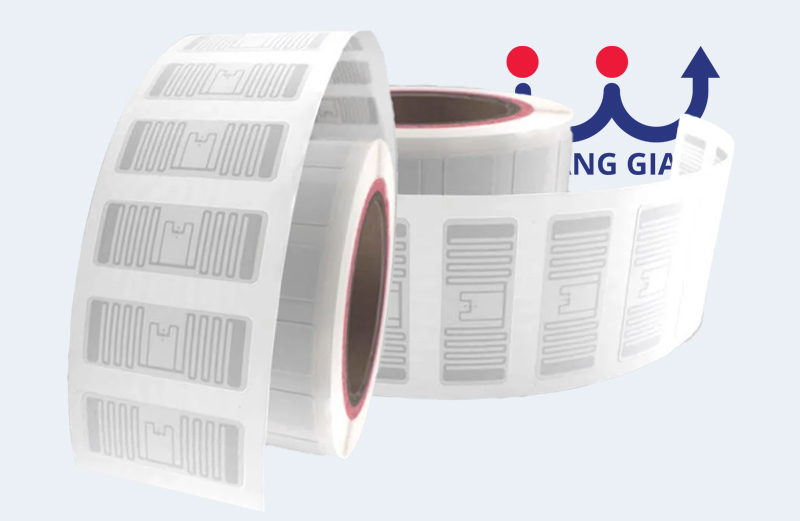 Tem RFID UHF giấy tráng phủ – Chip Impinj® M830